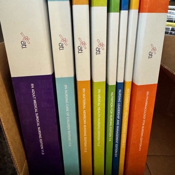 Other | Ati Nursing Edition Books Set | Poshmark
